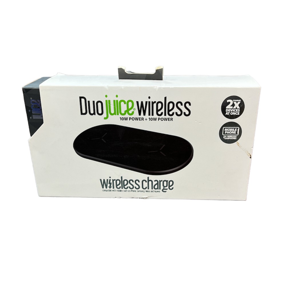 Pre-owned duo juice wireless charge pad - Own4Less